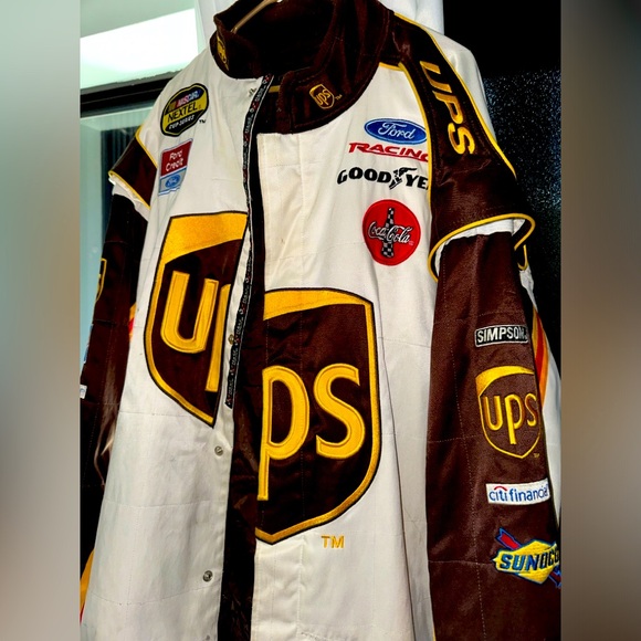 Nascar | Jackets & Coats | Vintage 9s Nascar Ups Dale Jarret Chase ...
